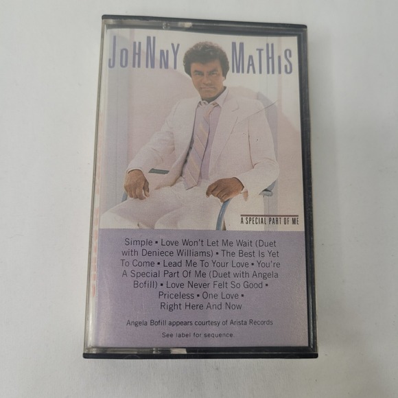 Portable Audio & Video | Johnny Mathis A Special Part Of Me 1984 ...